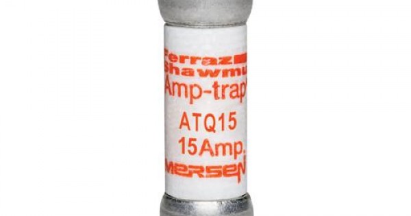 E215238,ATQ15,Fuse ATQ , Midget , Time-Delay, 500VAC, 15A,MERSEN,FERRAZ ...